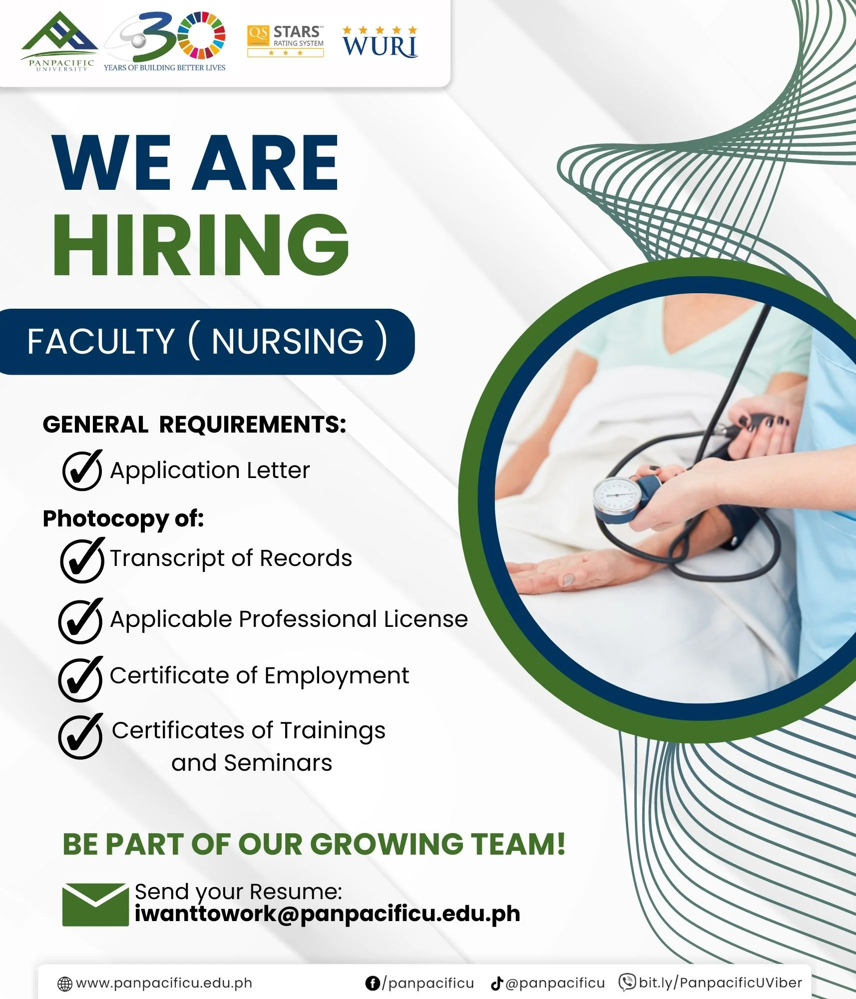 Career Opportunities — Panpacific University