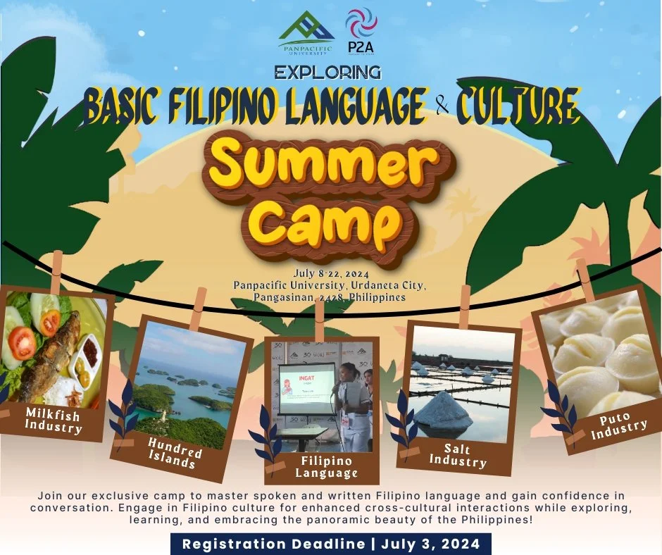 Exploring Basic Filipino Language and CultureSummer Camp | Panpacific ...