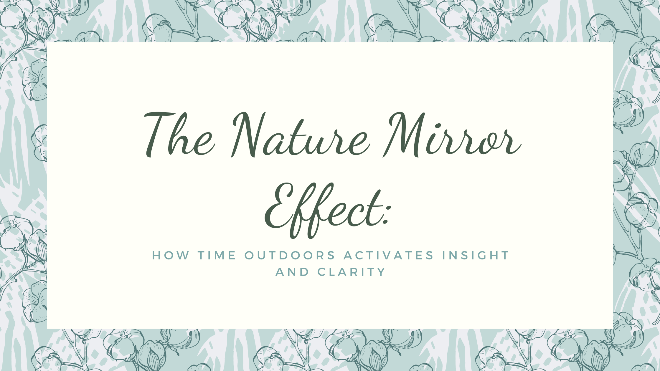 Gentle Guidance & Nature-Based Wisdom: A Blog for Sensitive Souls ...