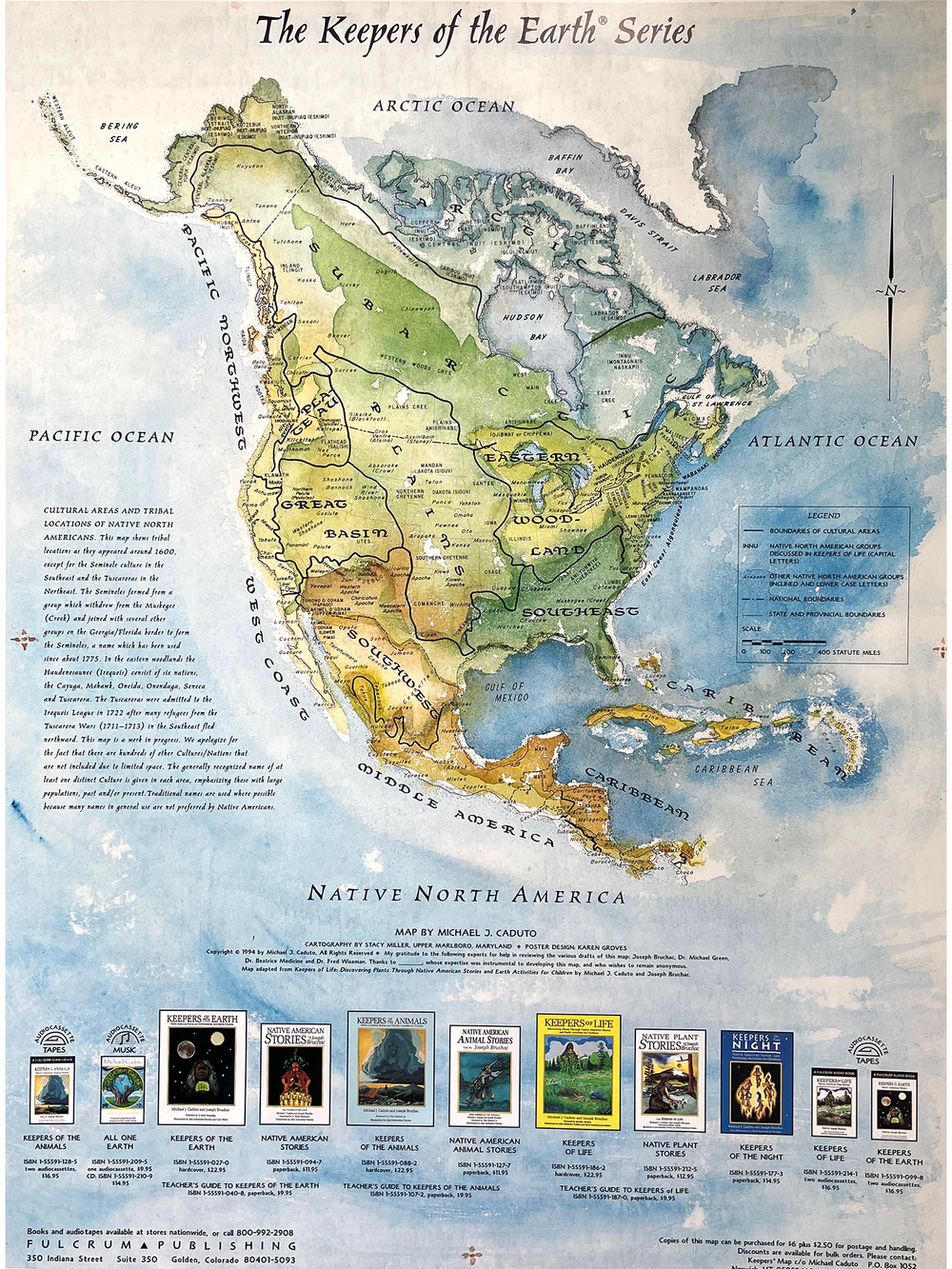 Native American Regions Map Printable