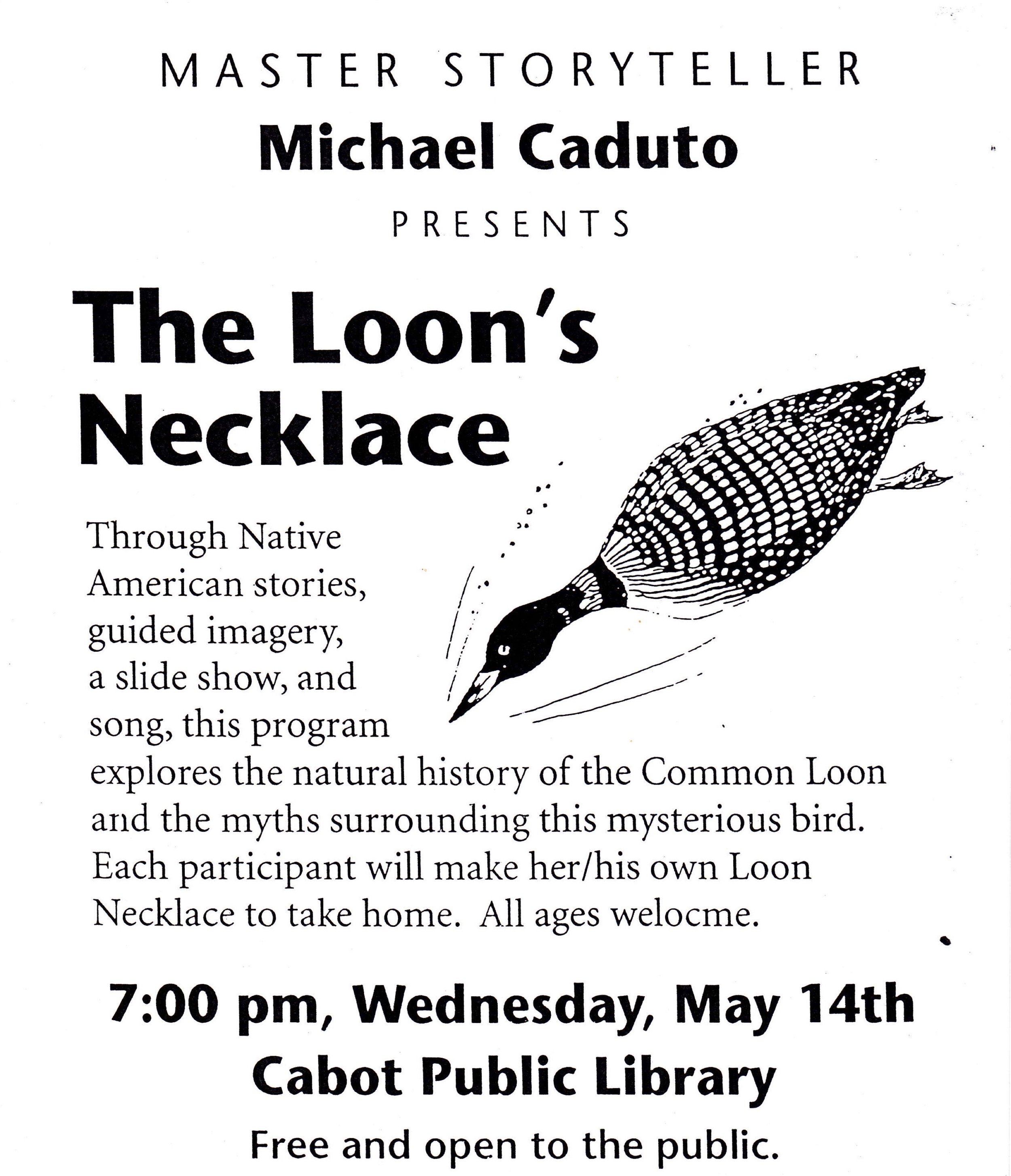 Loons Necklace — P.E.A.C.E.