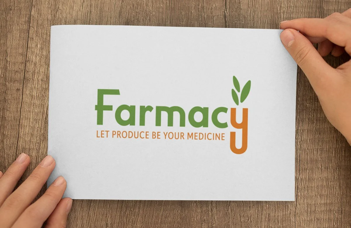 Logo Design for Farmacy — Grapevine Local Food Marketing