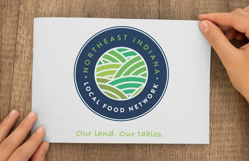 Logo Design for Northeast Indiana Local Food Network — Grapevine Local ...