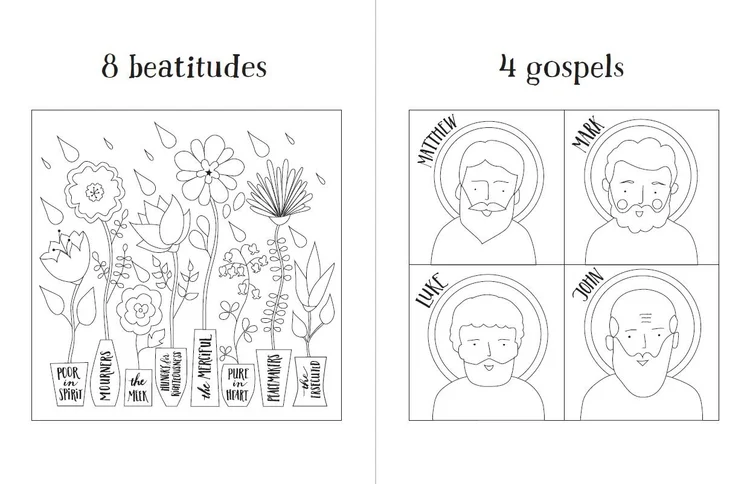 Holy Week Coloring Pages — Catechesis Books