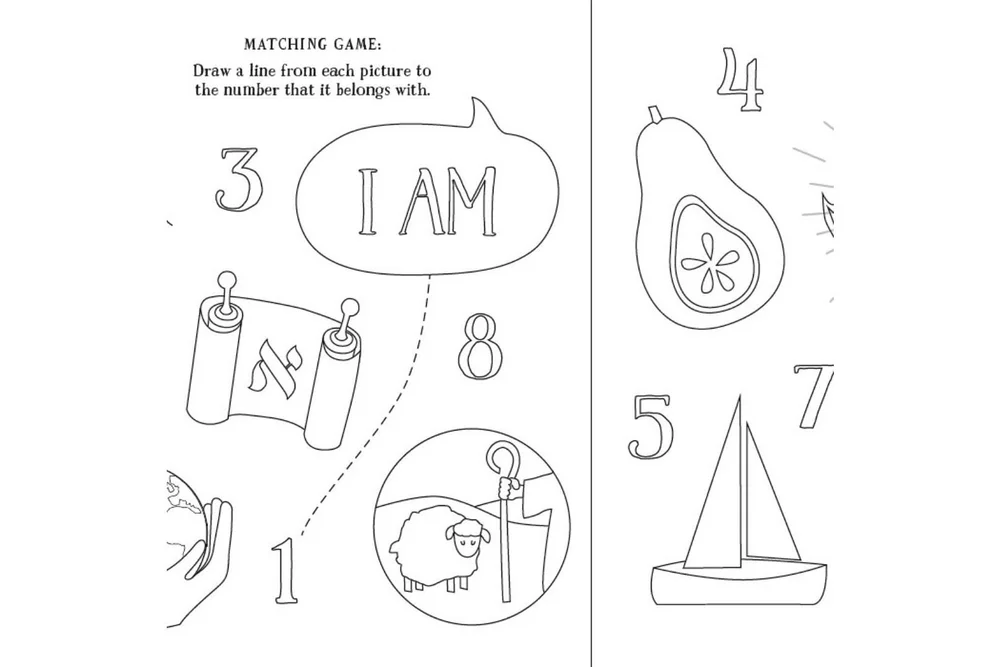 Printable Coloring Pages - First Bible Basics — Catechesis Books