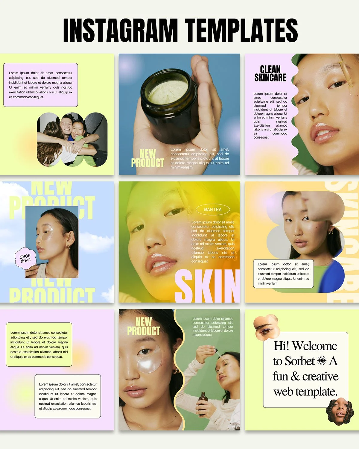 Squarespace Templates — JZ CREATIVE SPACE
