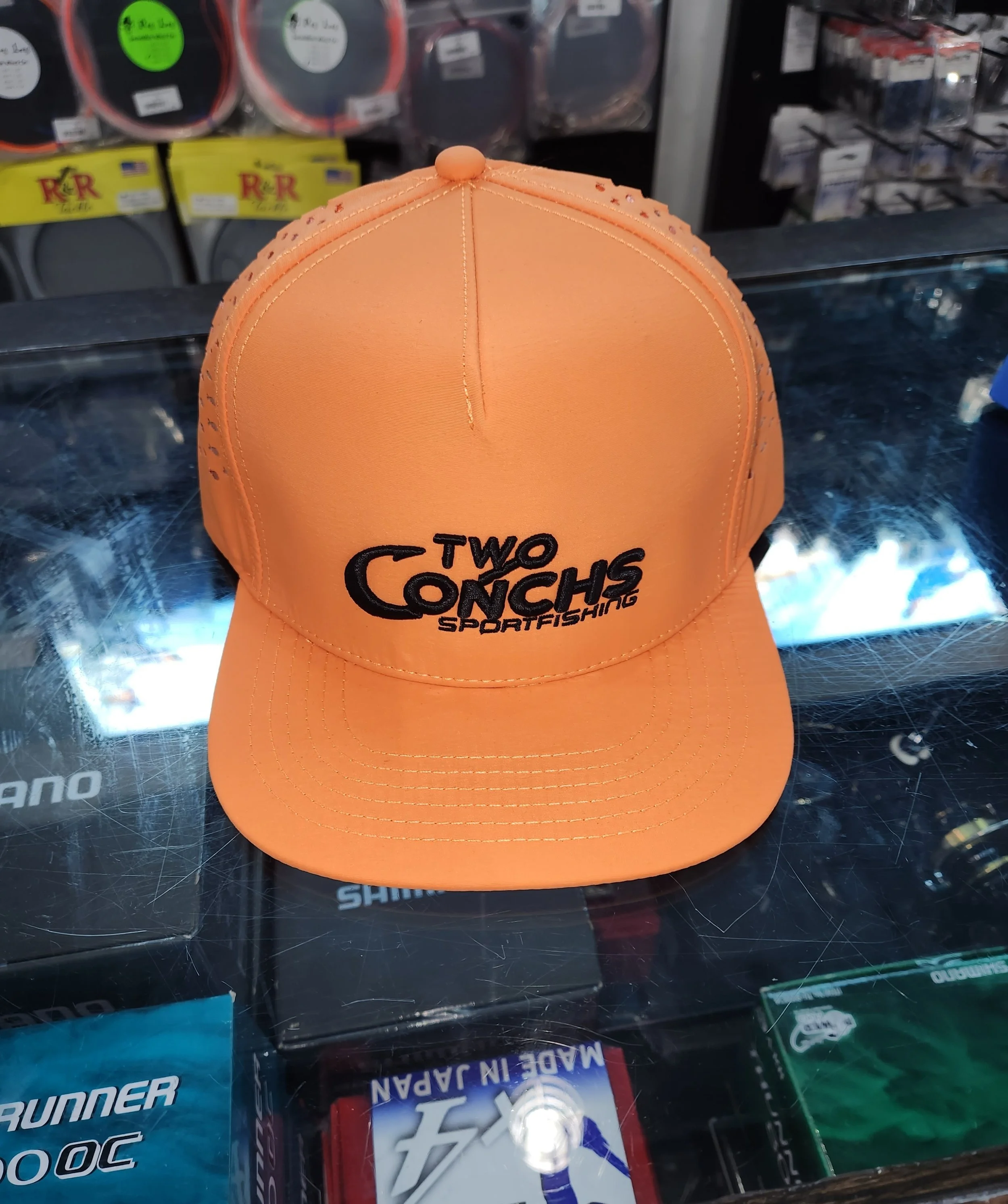 Grey Weather-Tek Hat — Two Conchs Gear