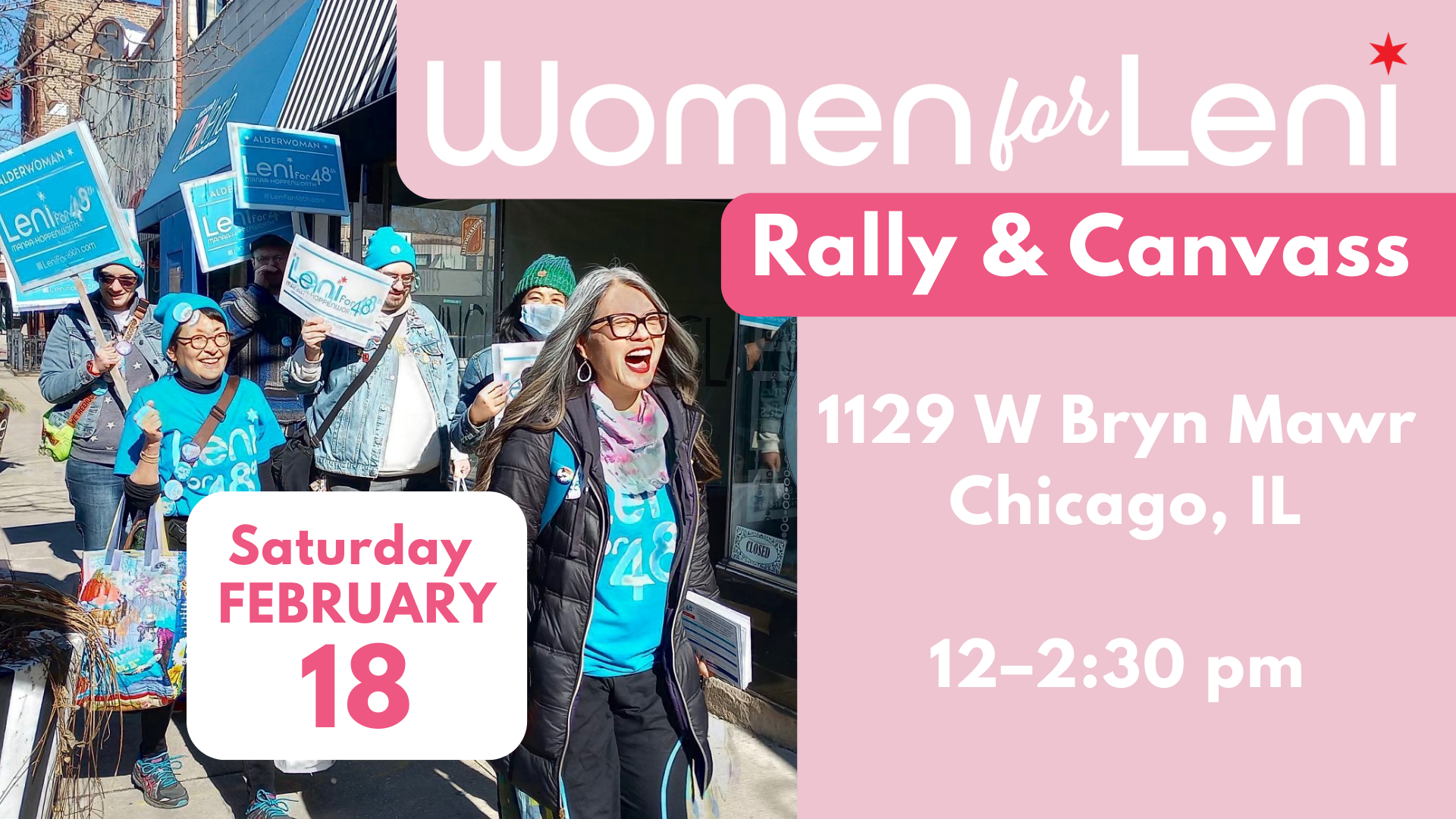 Feb 18: Women For Leni Rally and Canvass with Kina Collins — Leni Manaa ...