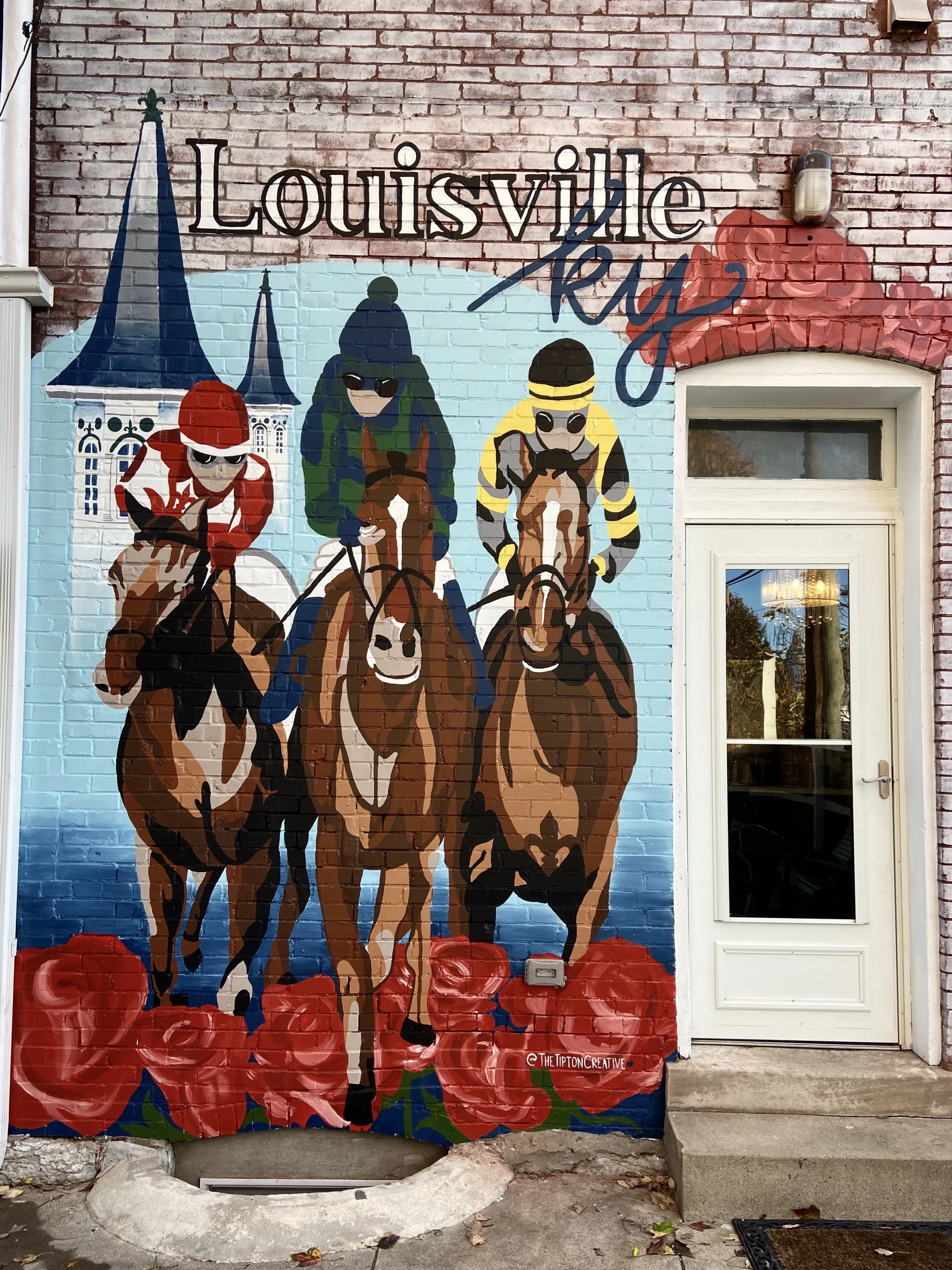 Custom Mural for Louisville AirBnB — The Tipton Creative