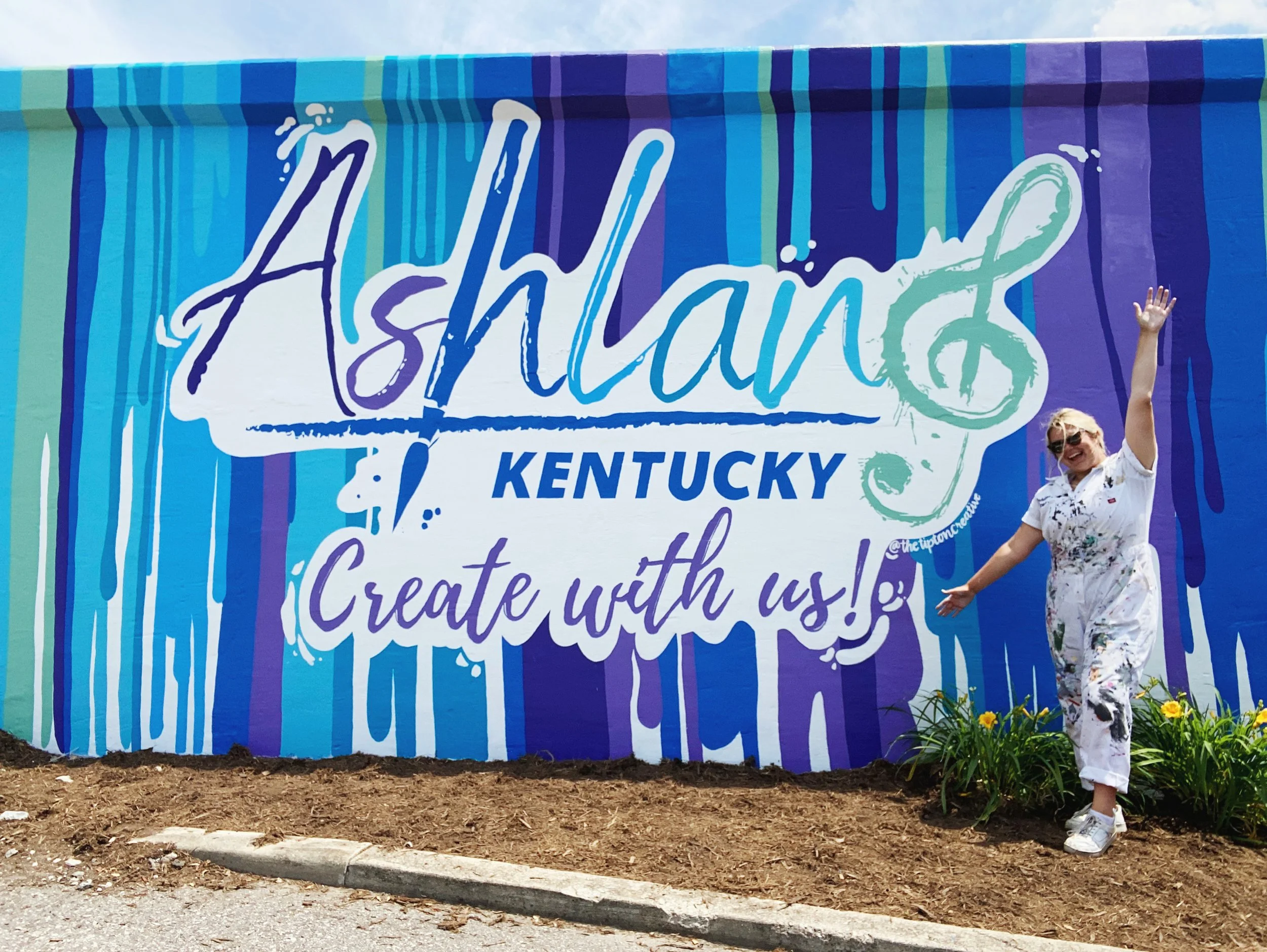 Sign Painting for City of Ashland — The Tipton Creative