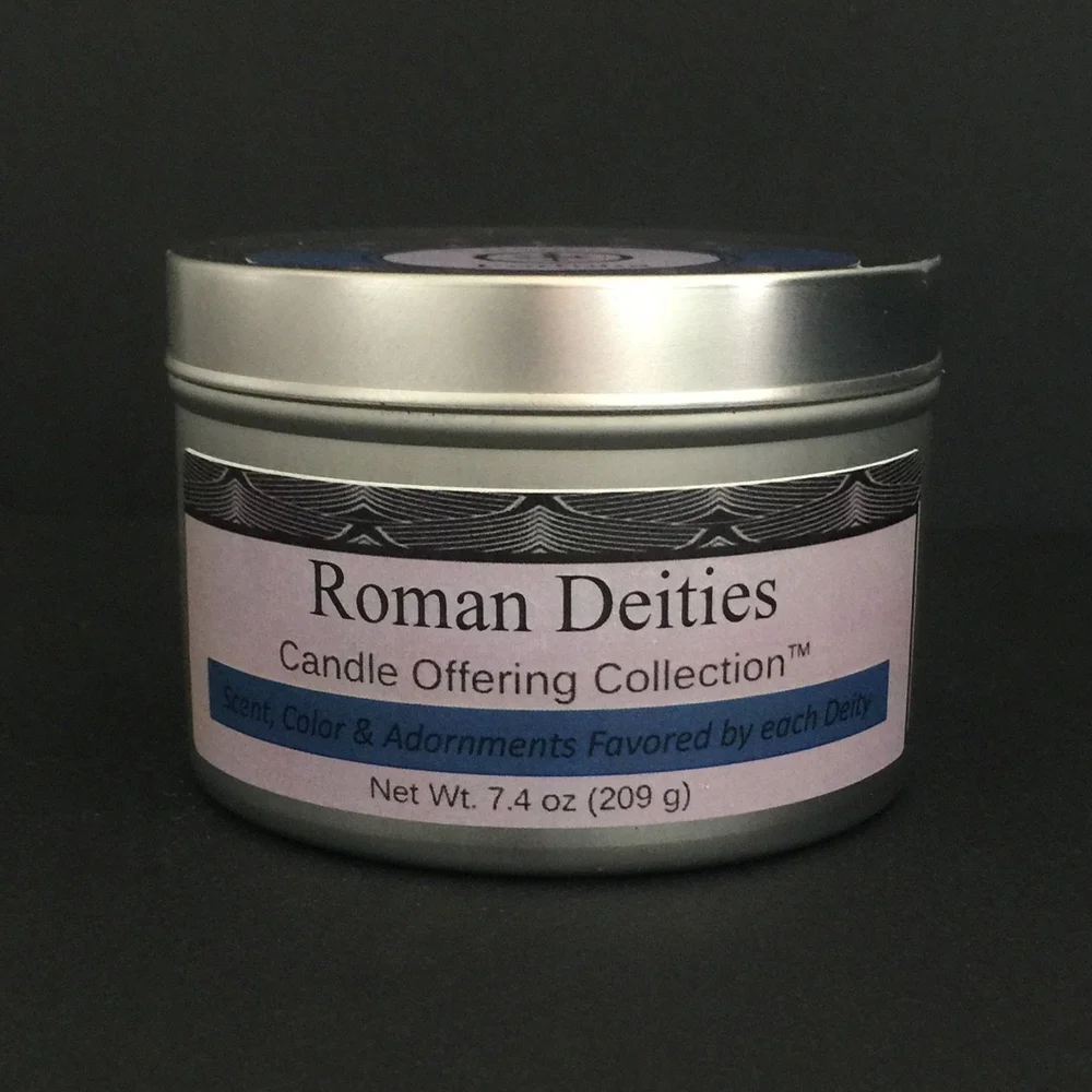 Apollo Greek god offering candle — Silver Moon Offerings
