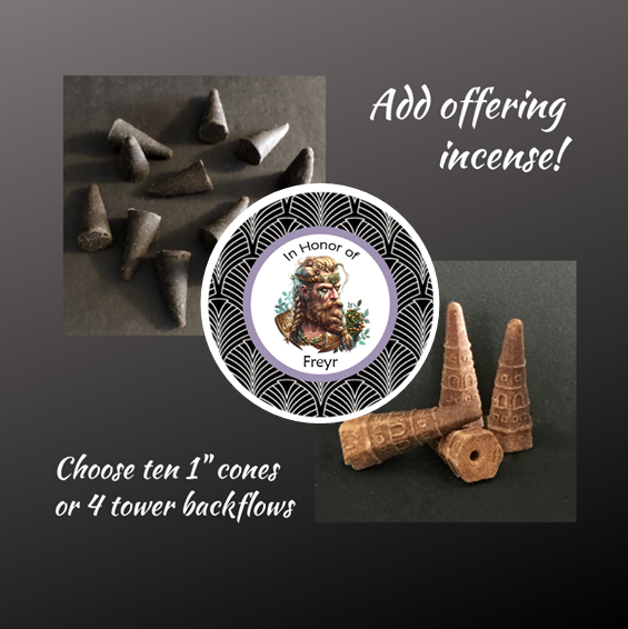Loki Norse god ritual offering candle — Silver Moon Offerings