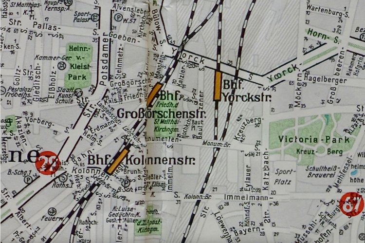 High Resolution Original Map of Berlin from the 1936 Summer Olympic ...