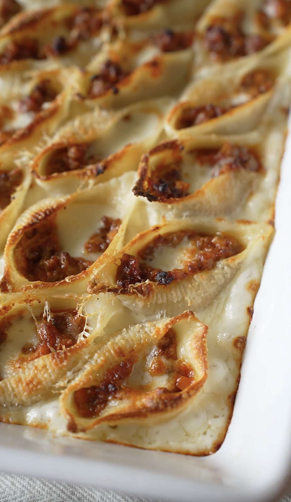 Bolognese Stuffed Conchiglioni — Danilo Cortellini