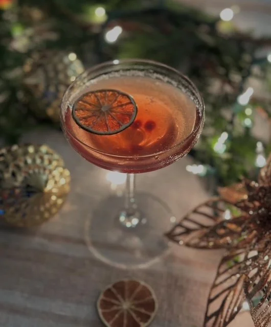 Pomegranate Lime Spritz Mocktail — Frost Bites Syrup Co.