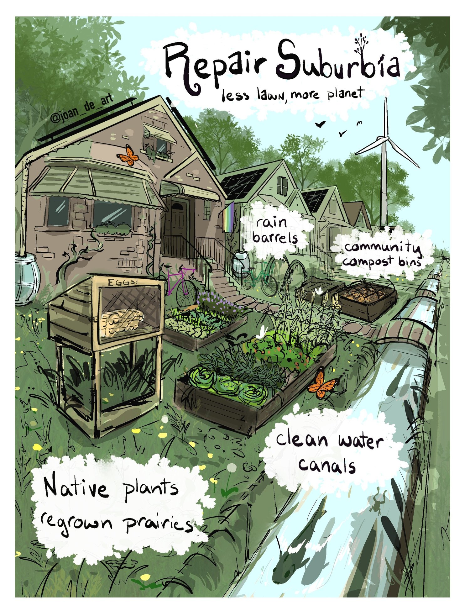 solarpunks art featured at ecothèque — SOLARPUNKS