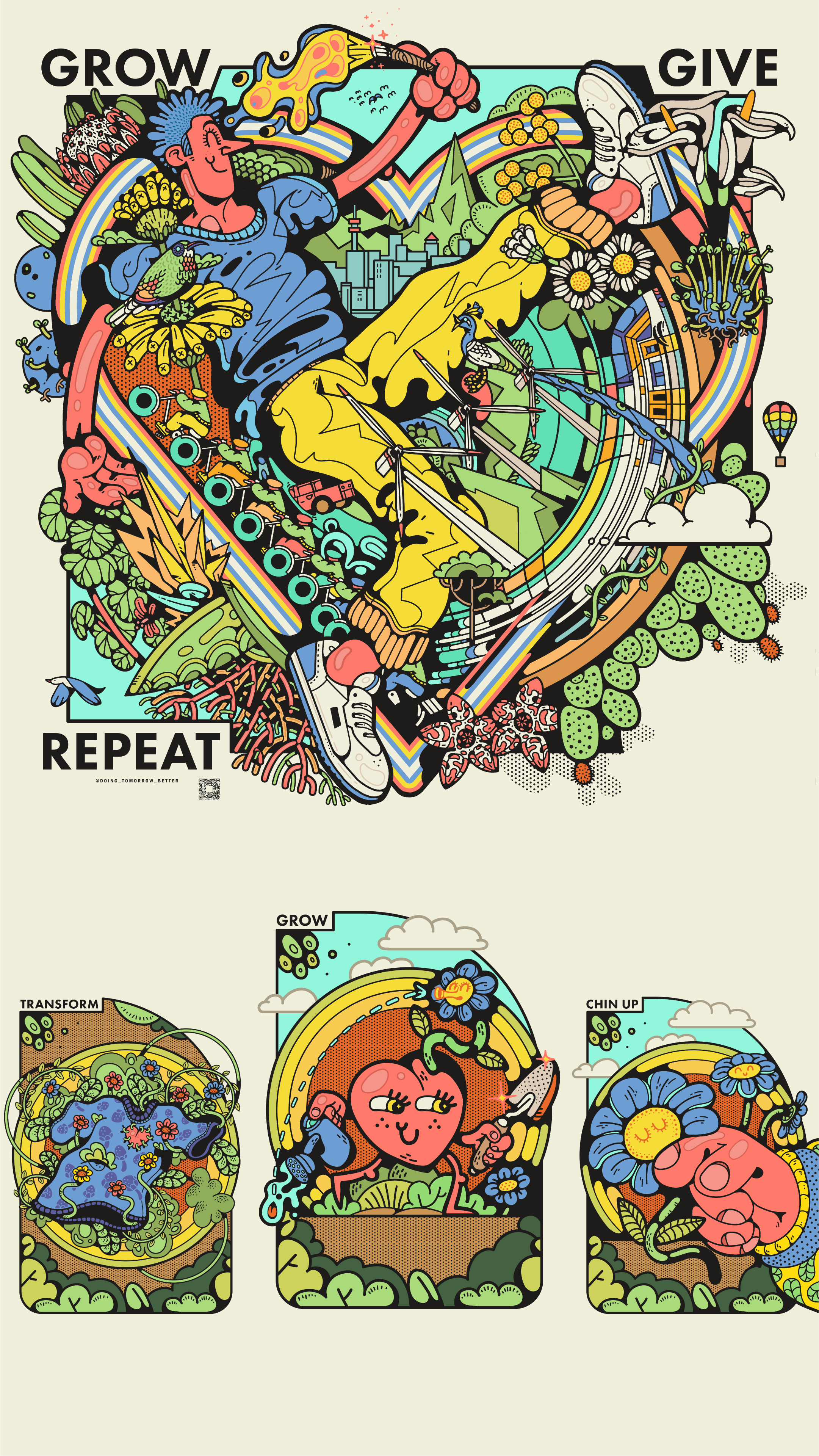 solarpunks art featured at ecothèque — SOLARPUNKS