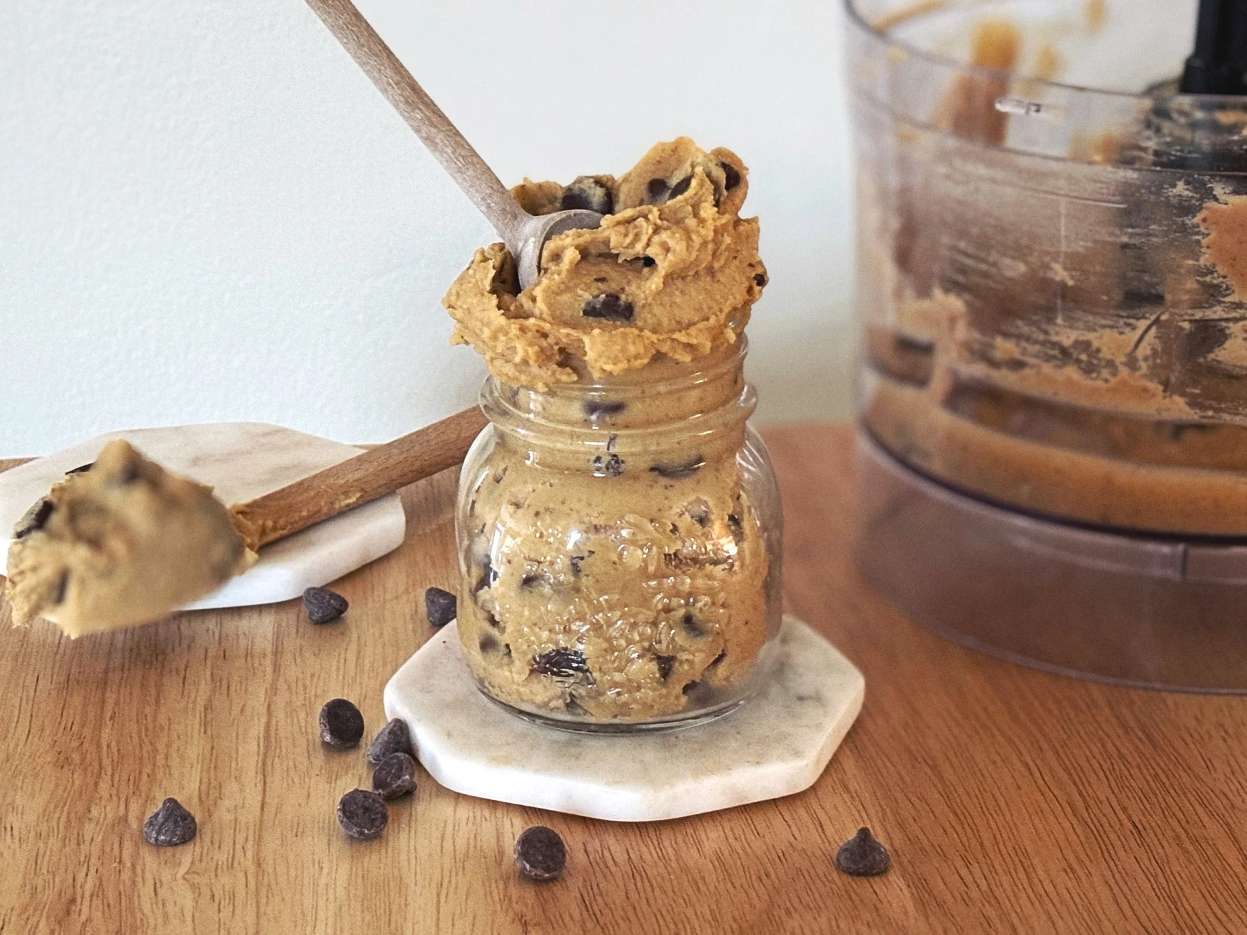 Healthy Chickpea Cookie Dough (Gluten Free) — Plant Based Pals