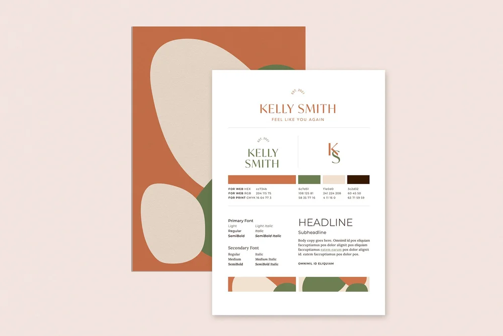 Start Your Coaching Business with a Premade Brand Kit