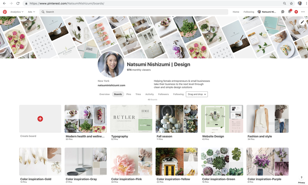 How to Create an Authentic Brand Mood Board — Natsumi Nishizumi Design