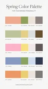 Spring Color Palette Ideas for Your Brand Personality