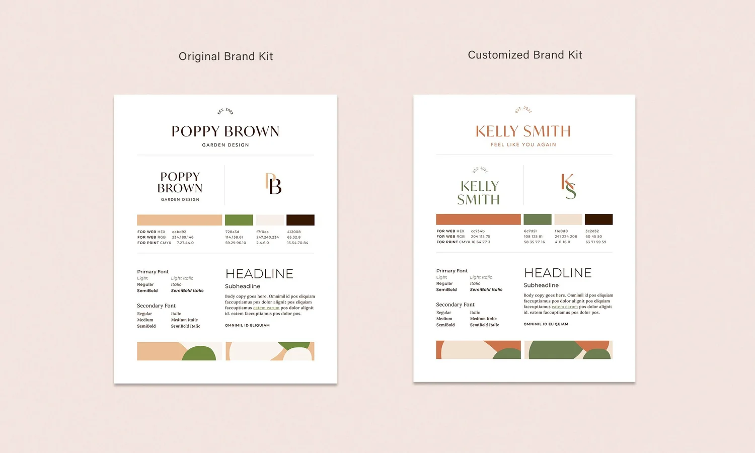 Start Your Coaching Business with a Premade Brand Kit