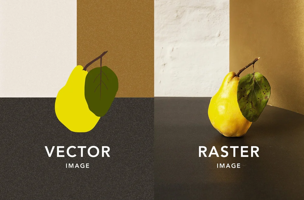 Vector vs Raster images. What's the difference?