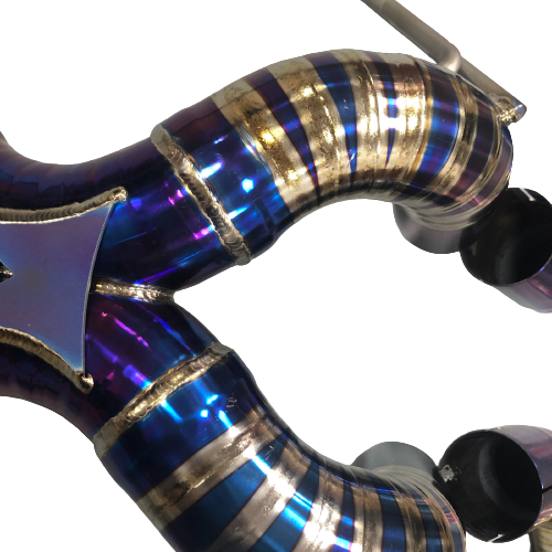 McLaren 720s Titanium X Pipe Exhaust System — Juggernaut Motorsports