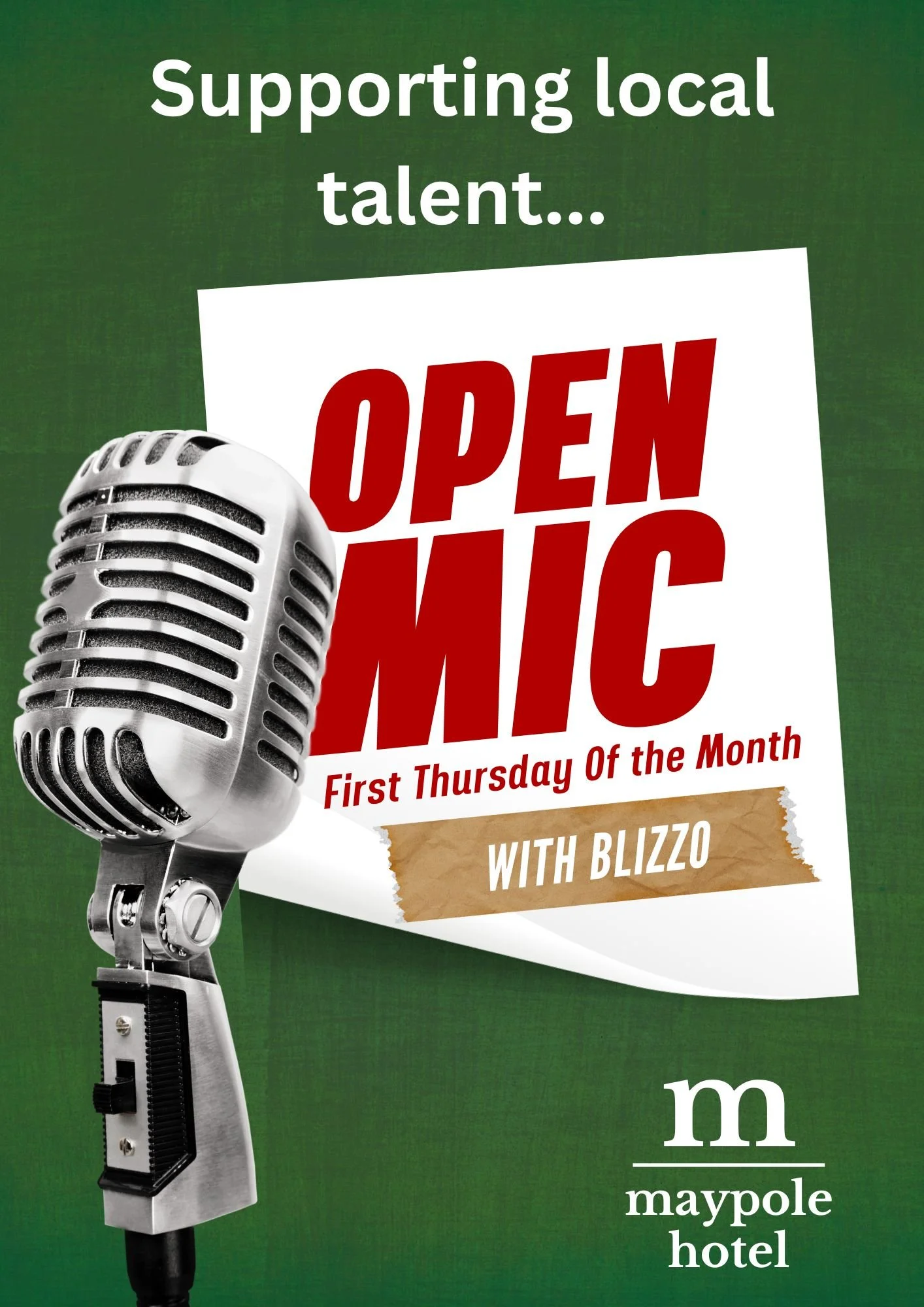 WHAT'S ON — Maypole Hotel