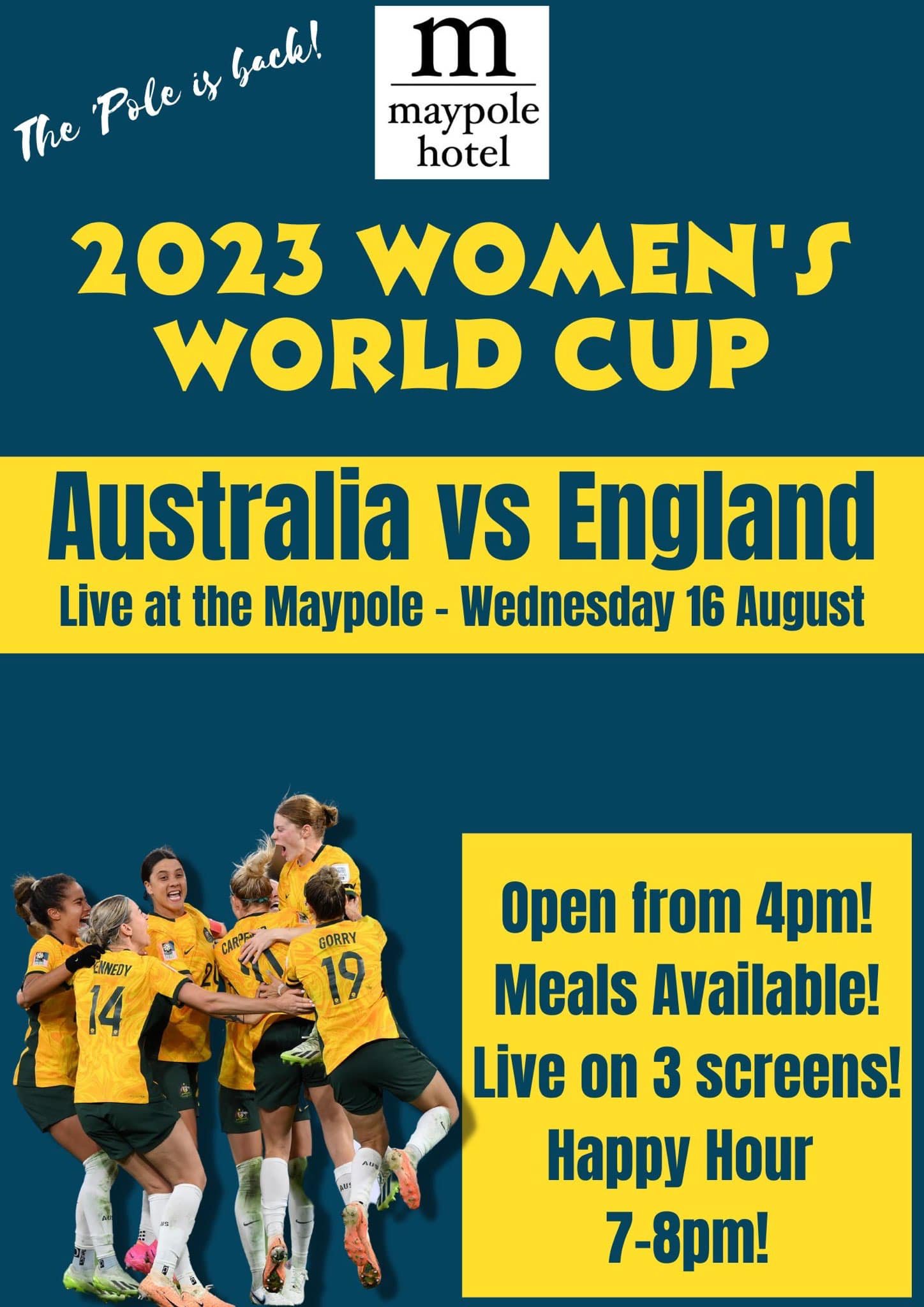 WHAT'S ON — Maypole Hotel