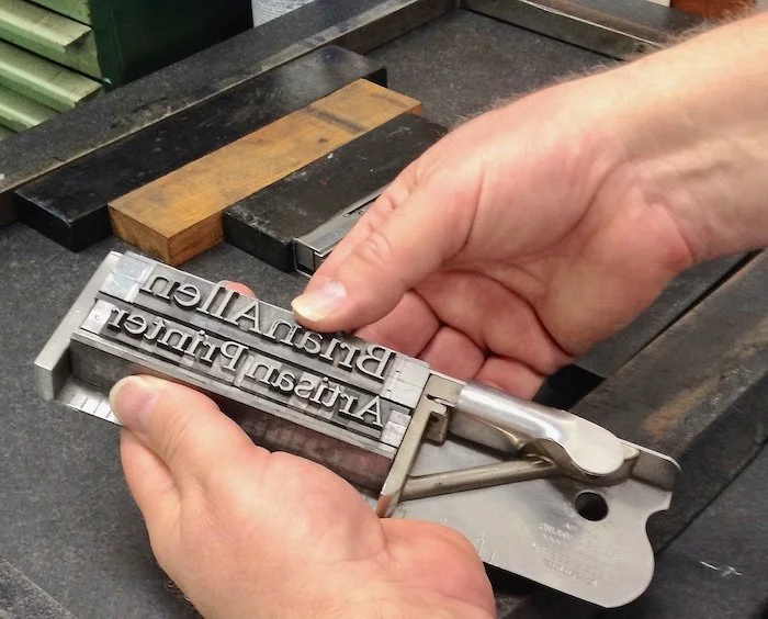 Letterpress 1: The Basics of Printing — Second State Press