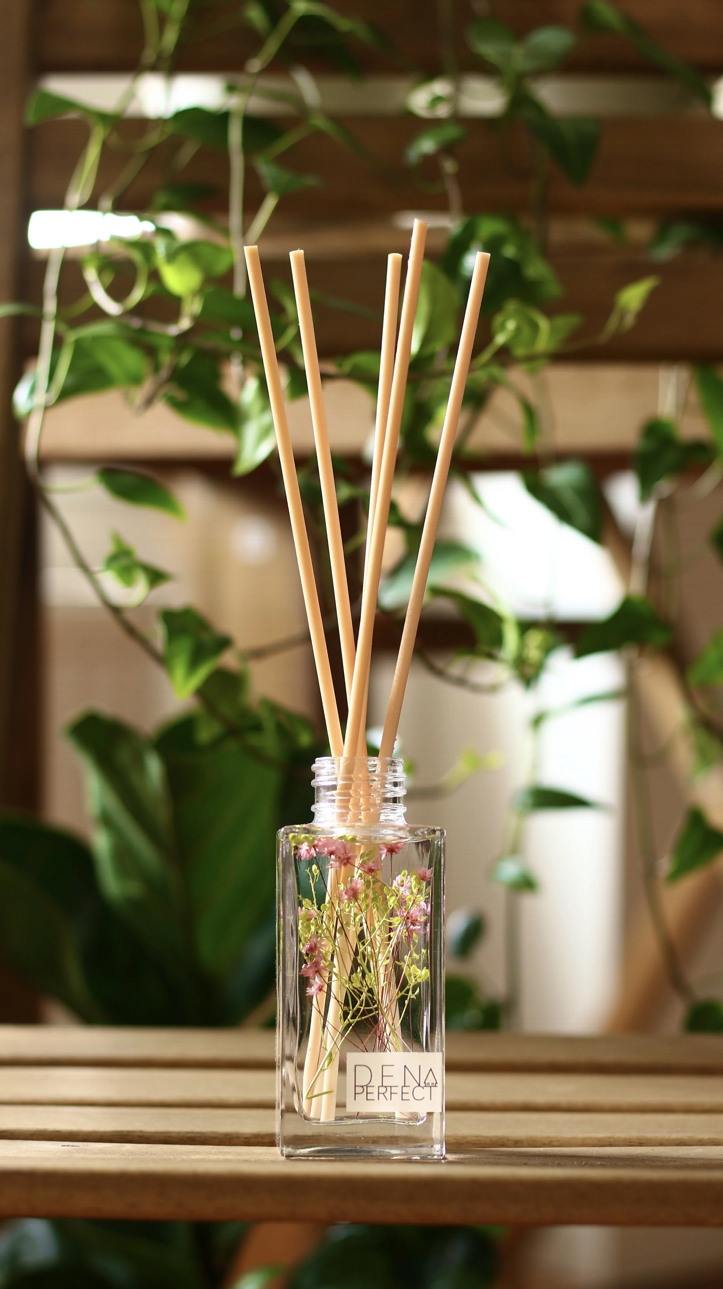 Pink Salt & Wood Reed Diffuser | Den Perfect | Soy Candles, Reed ...
