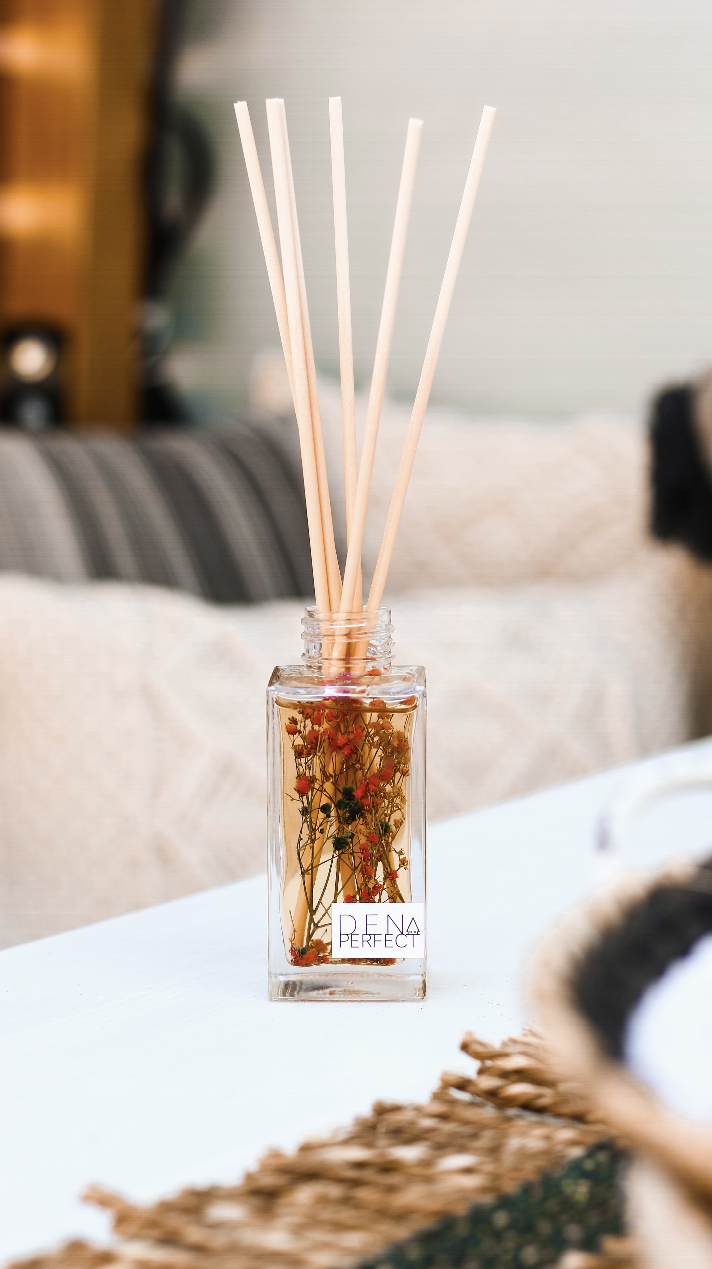 Cocoa Patchouli Reed Diffuser | Den Perfect | Soy Candles, Reed ...