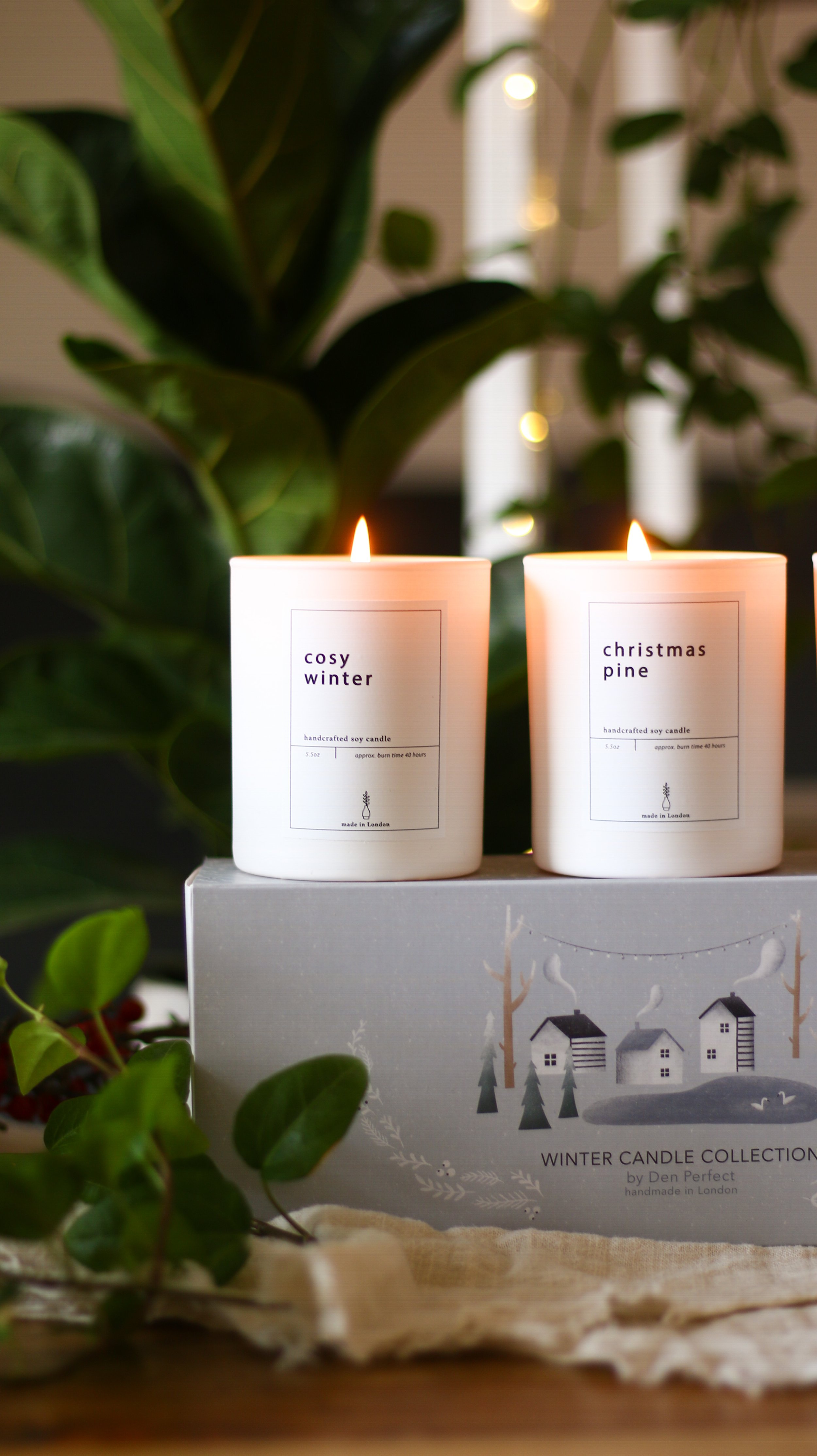 Winter Candle Collection | Den Perfect | Soy Candles, Reed Diffusers ...