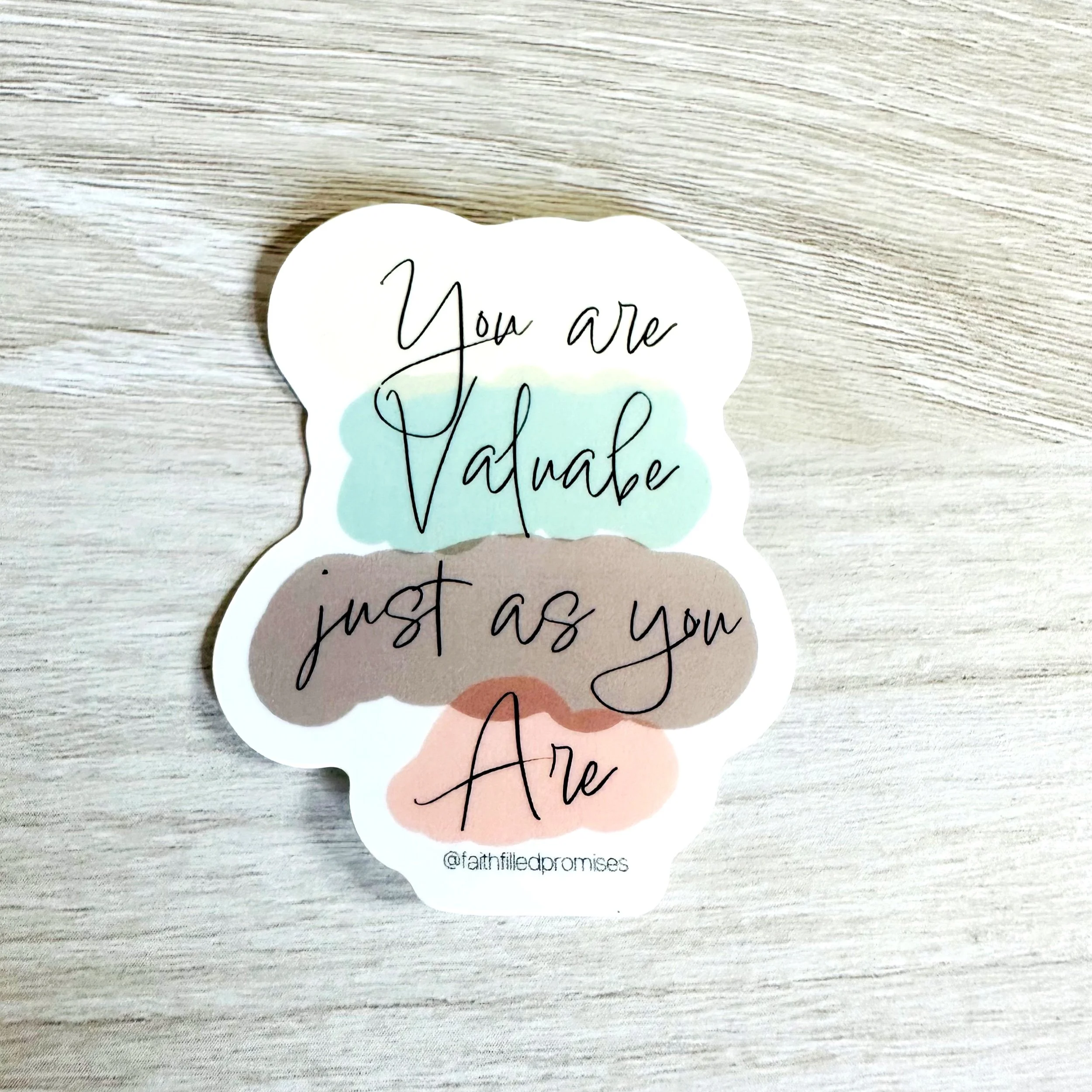 Don't Believe Everything You Think, Sticker — Faith Filled Promises