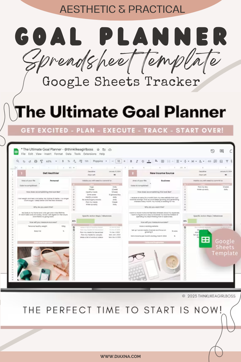 Achieve Your Dreams: Unleash Productivity with thinklikeagirlboss's ...