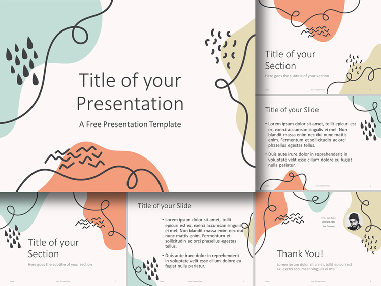 5 Free Aesthetic Google Slides/Powerpoint Presentation Templates — DIAxNA