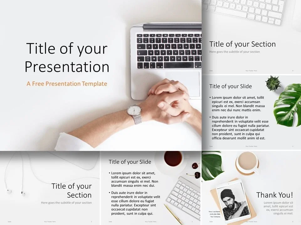 5 Free Aesthetic Google Slides/Powerpoint Presentation Templates — DIAxNA