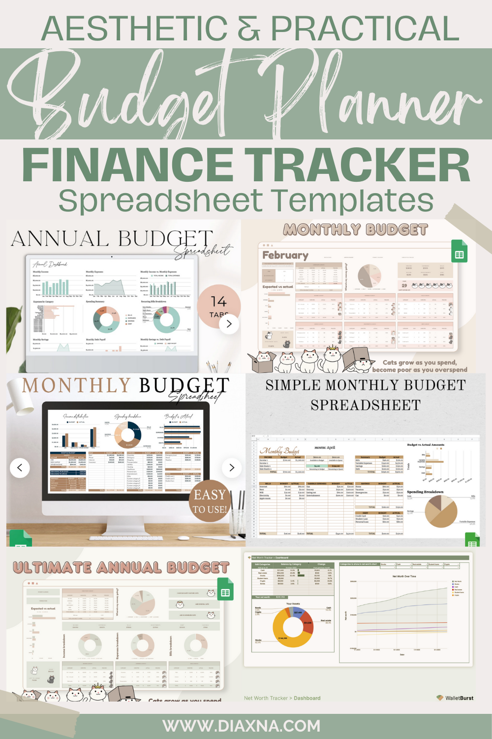 Ultimate Collection of Budget and Finance Spreadsheet Trackers ...