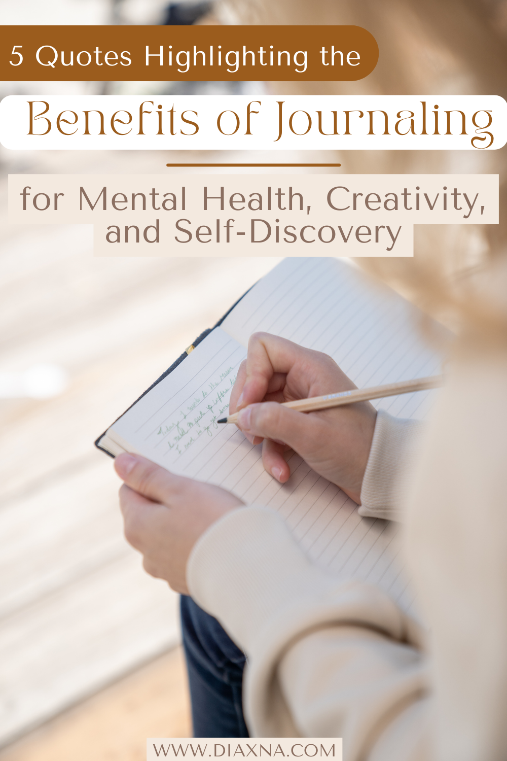 5 Quotes Highlighting the Benefits of Journaling for Mental Health ...