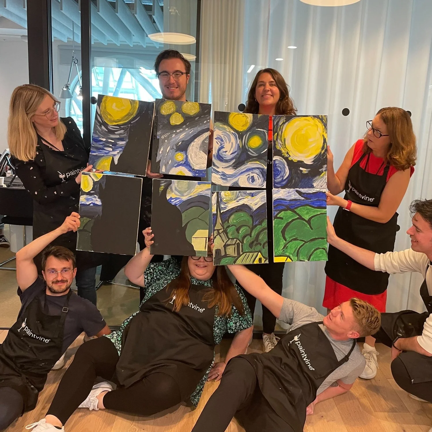 Collaborative Painting Workshop For Team Building — The Together Collective