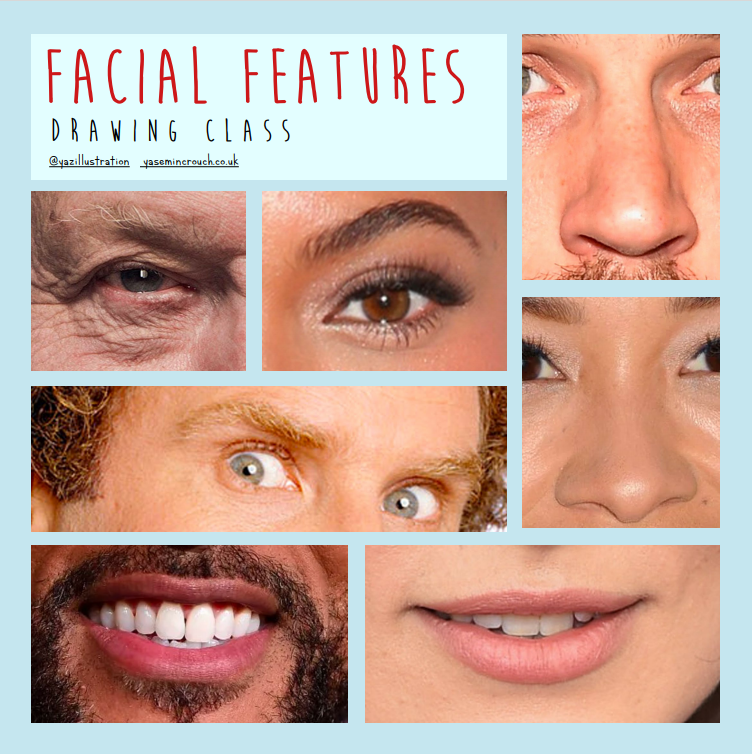Virtual Facial Features Drawing Workshop — The Together Collective
