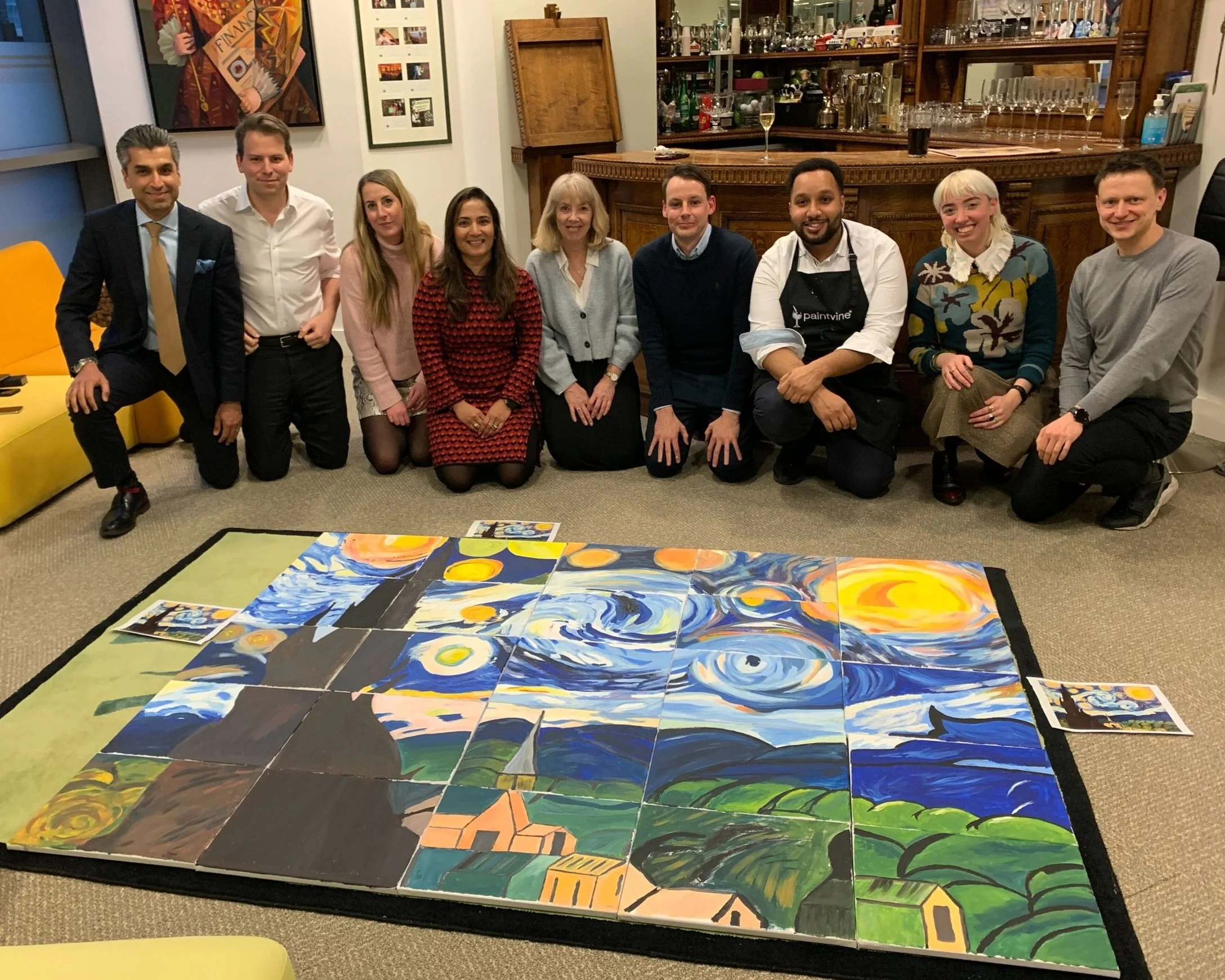 Collaborative Painting Workshop For Team Building — The Together Collective