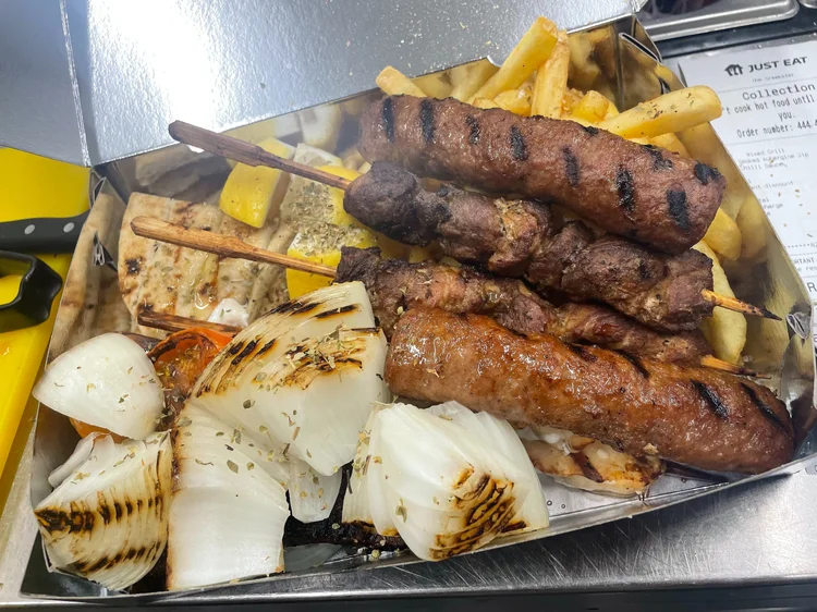 Greek Street Food Van In Newcastle The Greekster