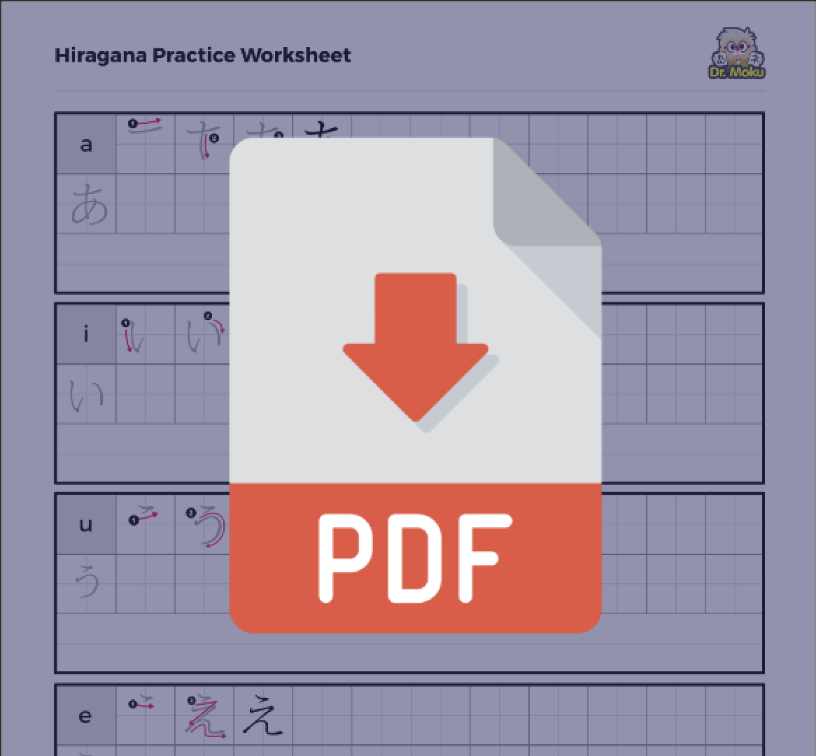 Hiragana Cheat Sheets, Printable flashcards and Practice Worksheets ...