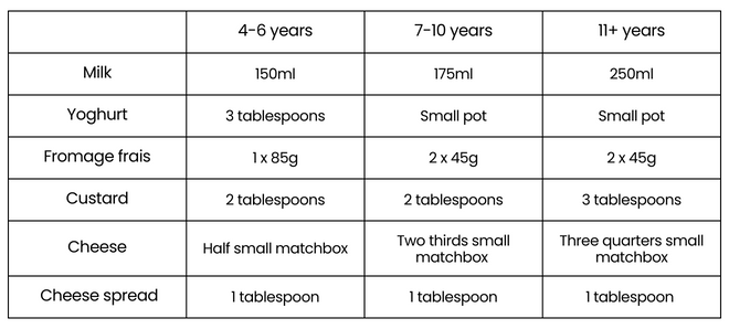 Food portions — Active North Tyneside