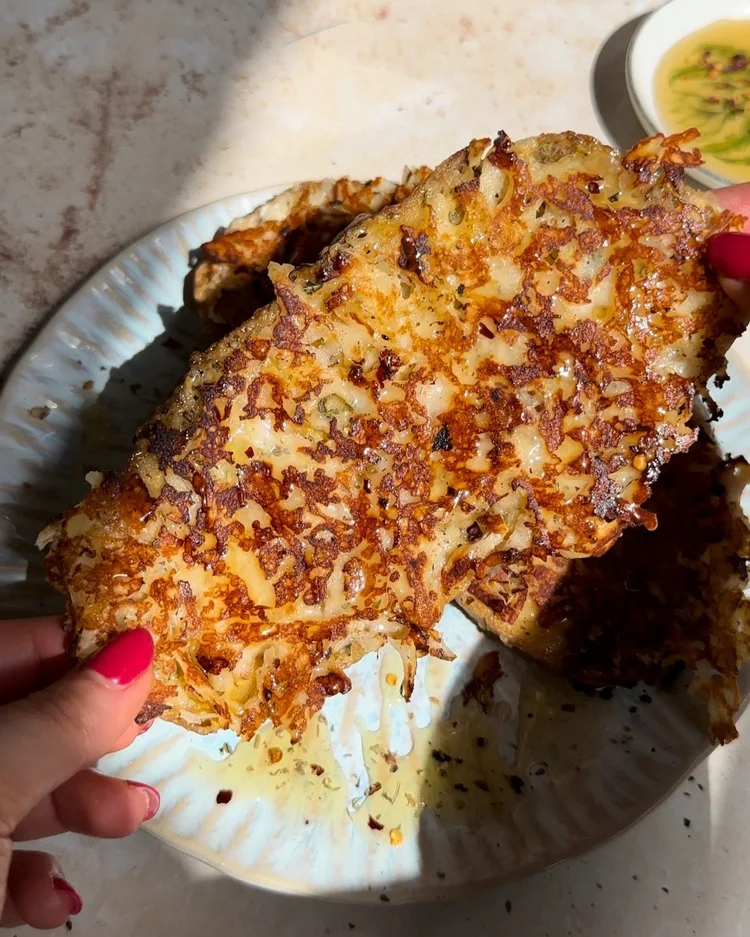 Halloumi savoury french toast — Truffle&Egg recipes