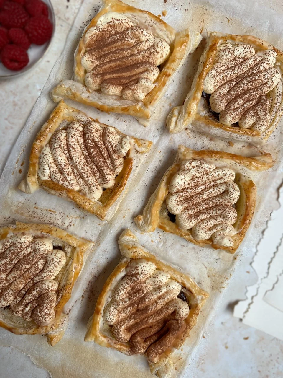 Tiramisu puff pastry — Truffle&Egg recipes