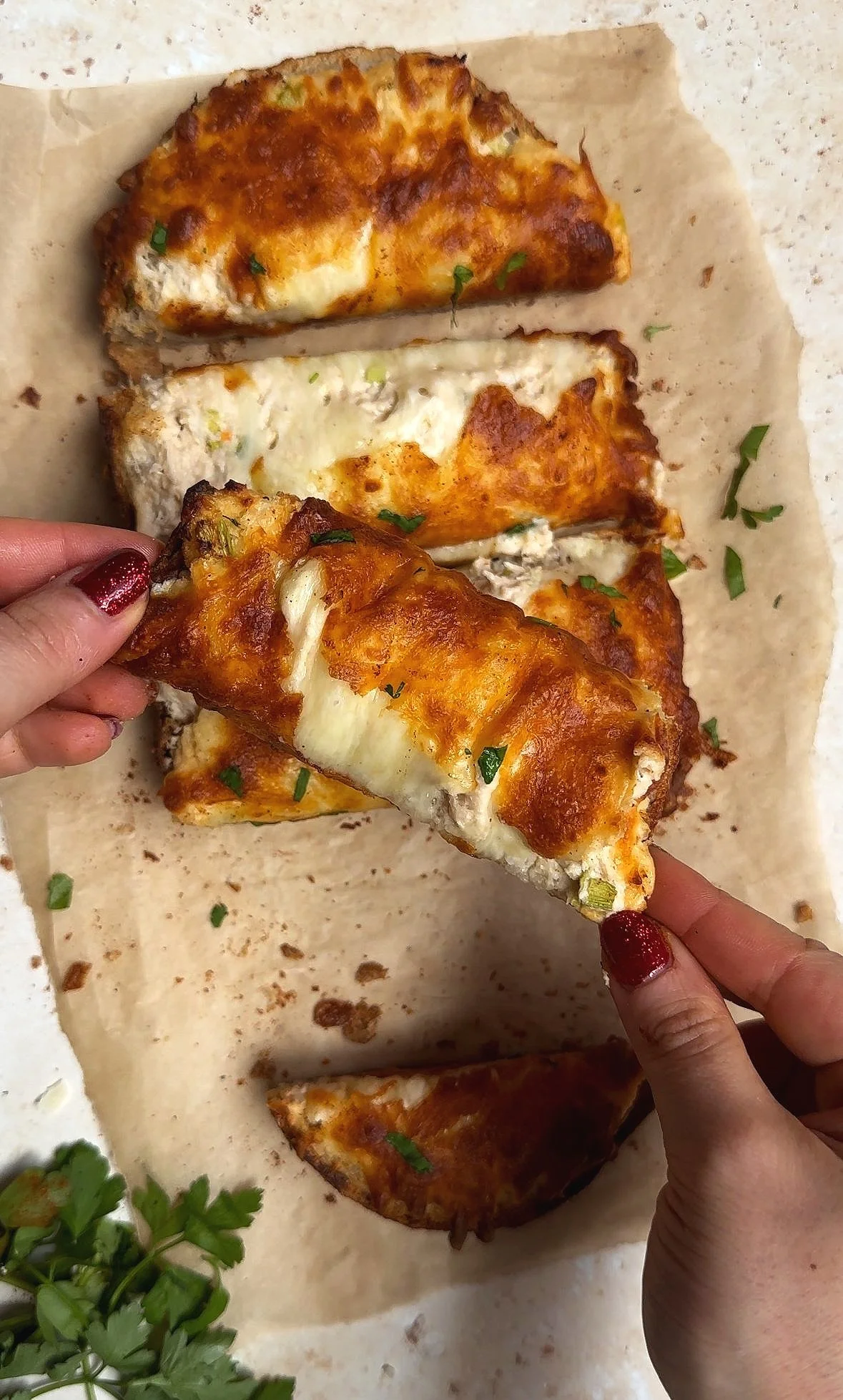 Crab rangoon cheesy bread — Truffle&Egg recipes