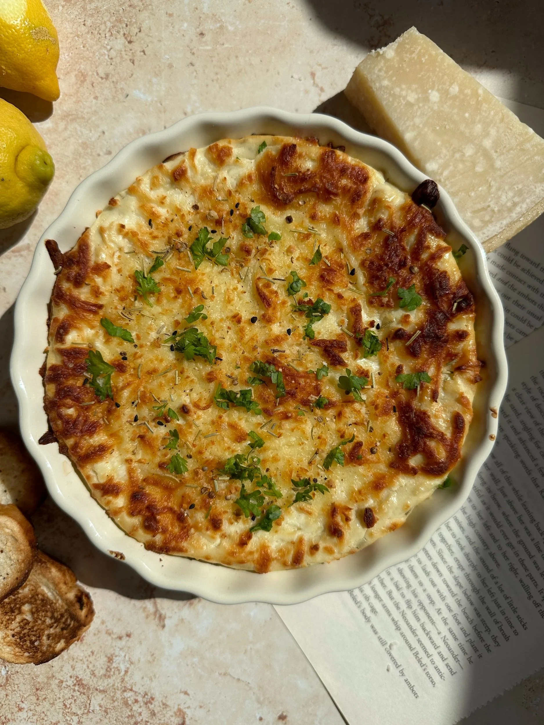 Baked lemon ricotta — Truffle&Egg recipes